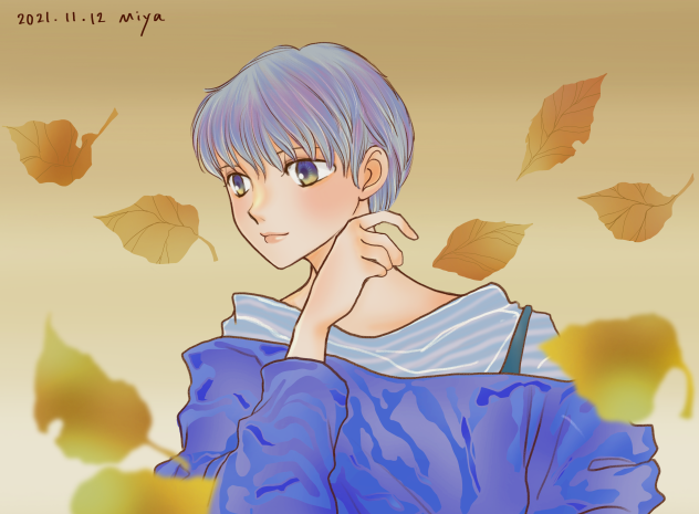 fall leaf - ibisPaint