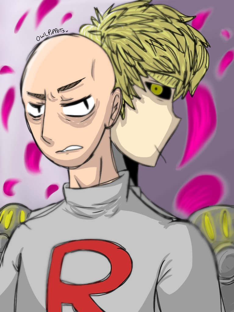 team rocket punch - ibisPaint