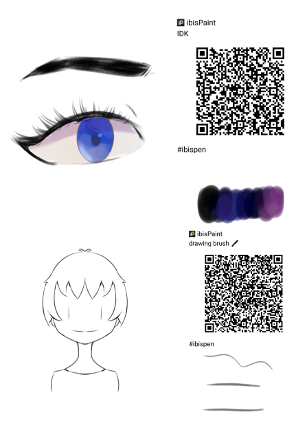 IDK brush and drawing brush - ibisPaint