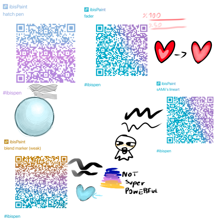 My brush set #1 - ibisPaint