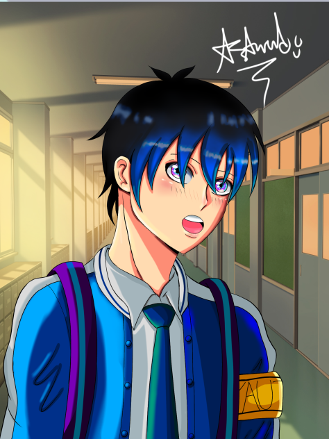 Nael Lim 💜💙 - ibisPaint