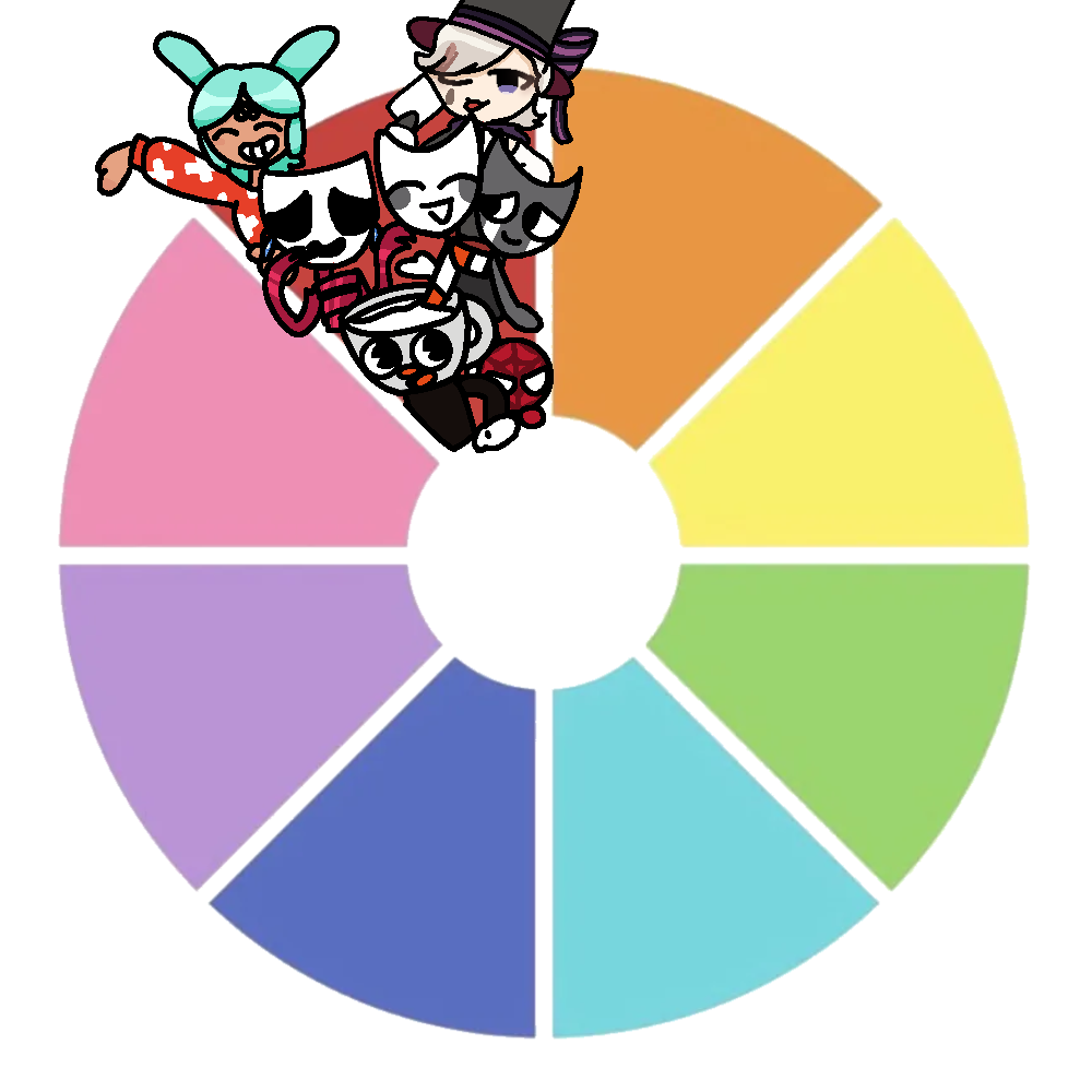 Color wheel of characters pt.6 - ibisPaint