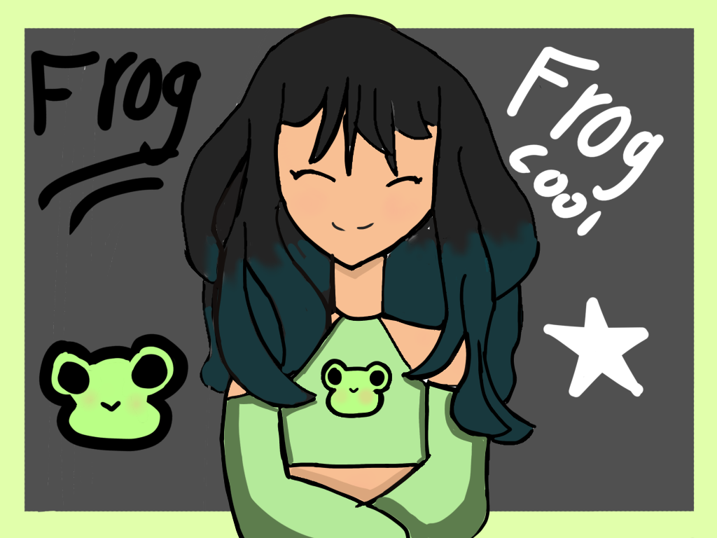 Frogs are cool2 - ibisPaint