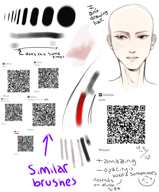 another good brush - ibisPaint