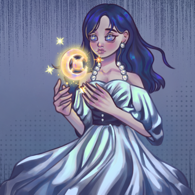 Floating Moon - ibisPaint