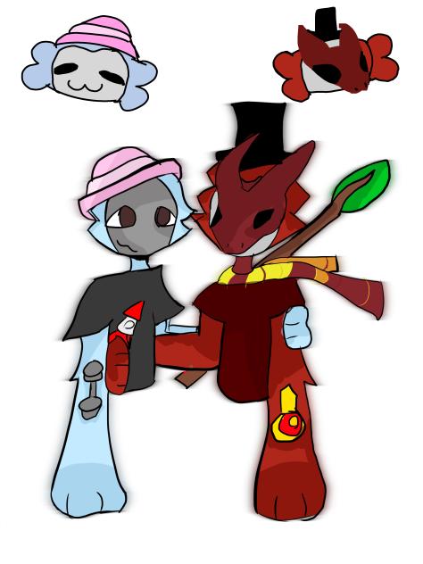 Me and flappy - ibisPaint