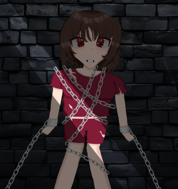 Stuck with my chains ⛓️‍💥 - ibisPaint