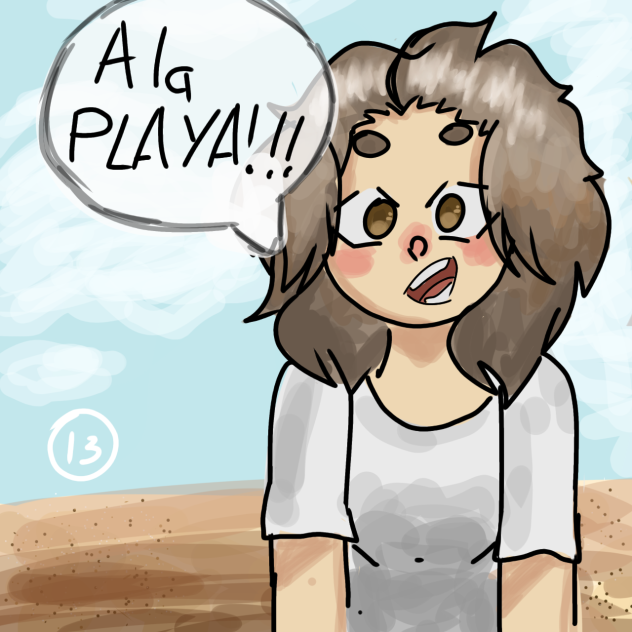 un día en la playa... ⁠ ⁠(⁠⁰⁠ ⁠⁰⁠)⁠ ⁠ - ibisPaint