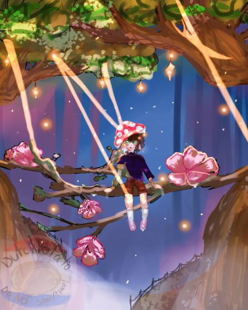 Little forest spirit - ibisPaint