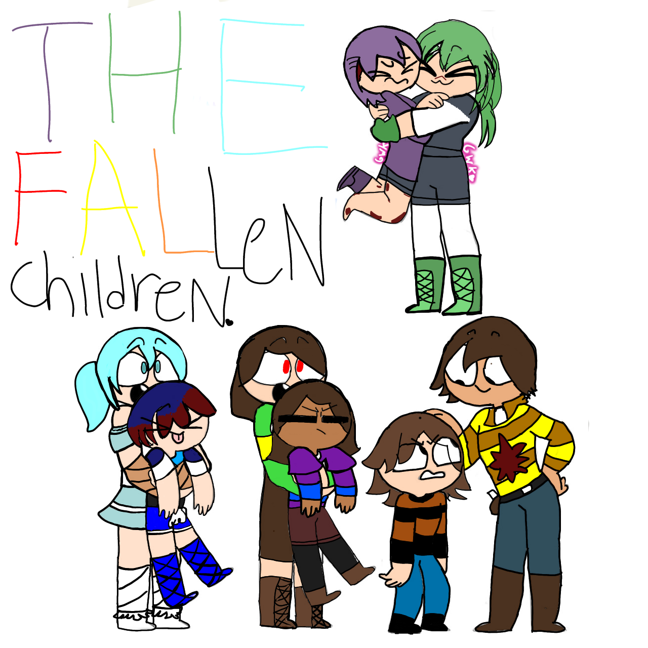 The Fallen Children - ibisPaint
