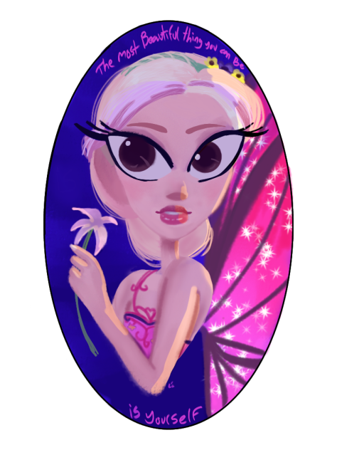 Barbie Mariposa - ibisPaint