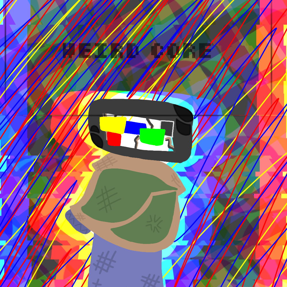 1ST WEIRD CORE DRAWING - ibisPaint