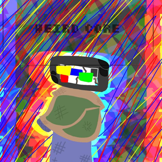 1ST WEIRD CORE DRAWING - ibisPaint