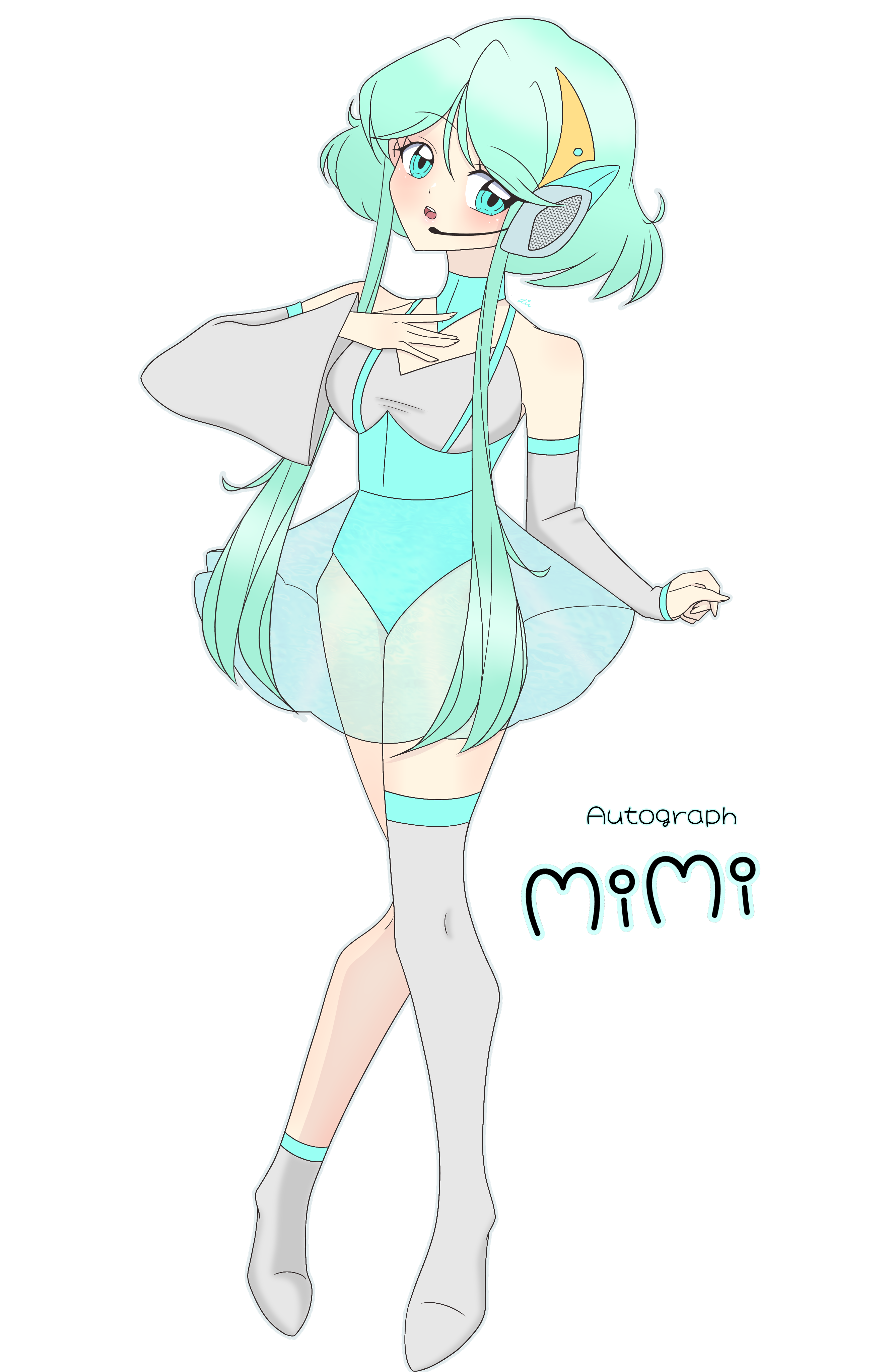 Alien Idol MiMi - ibisPaint