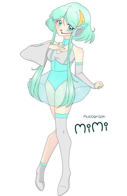 Alien Idol MiMi - ibisPaint