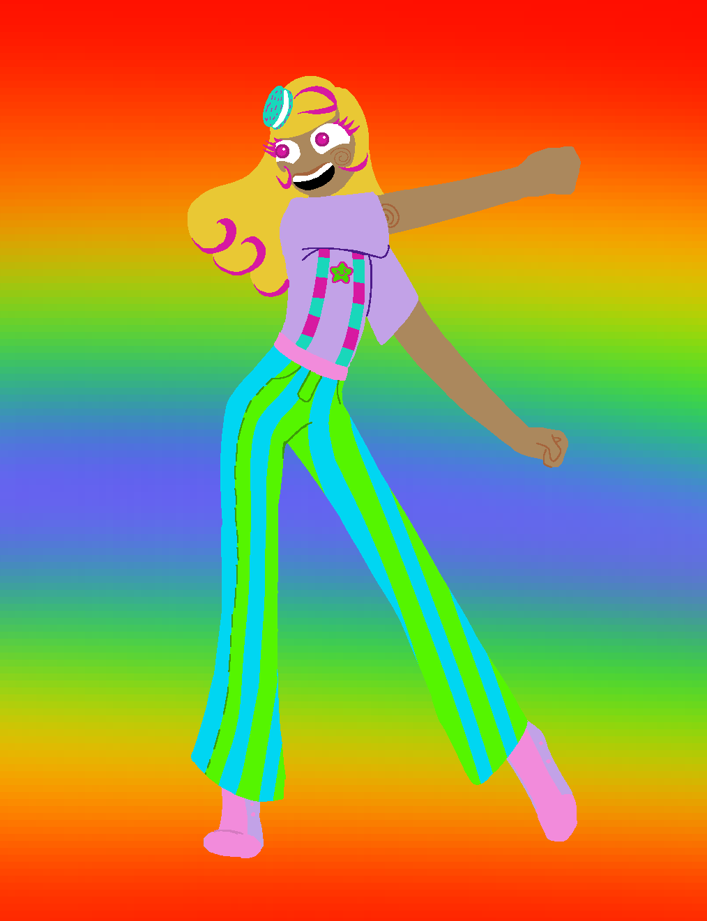 Trickster Mona pt. 2 - ibisPaint