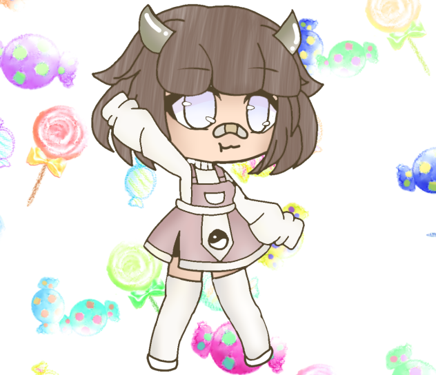 Candy demon - ibisPaint