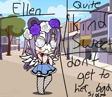 Ellen for Angles and demons - ibisPaint