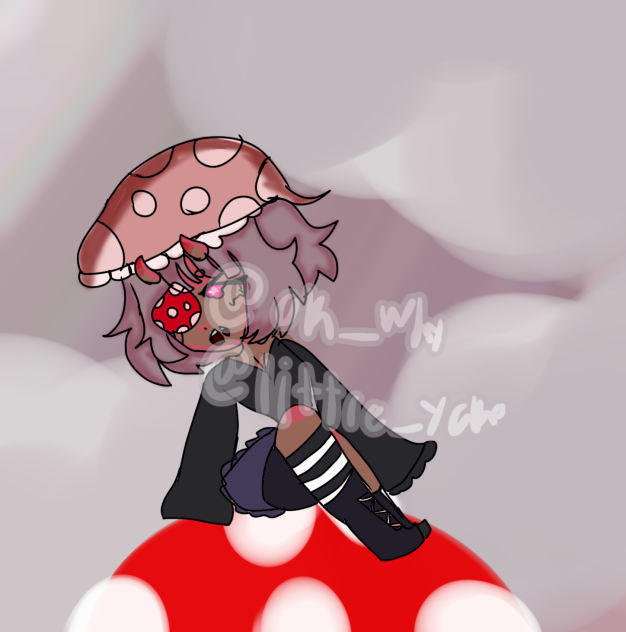 mushroom yoko - ibisPaint