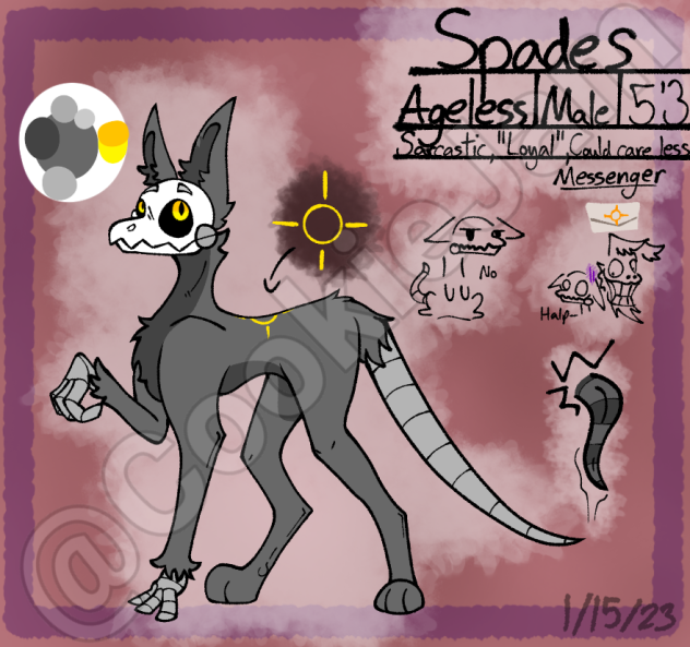 Spades Ref Sheet! - ibisPaint