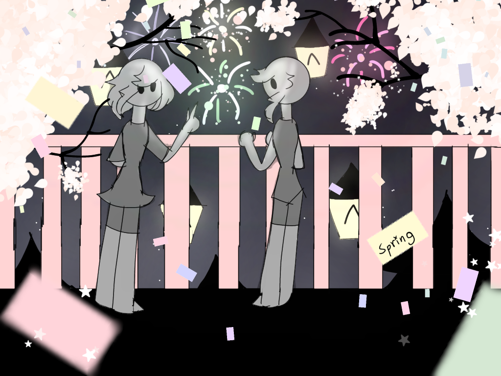 Fireworks - ibisPaint