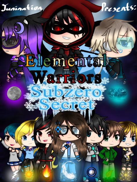 The Official Elemental Warriors Poster - ibisPaint