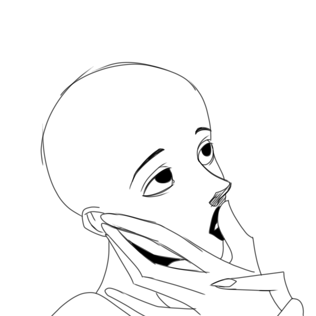 Tracing sketch - ibisPaint