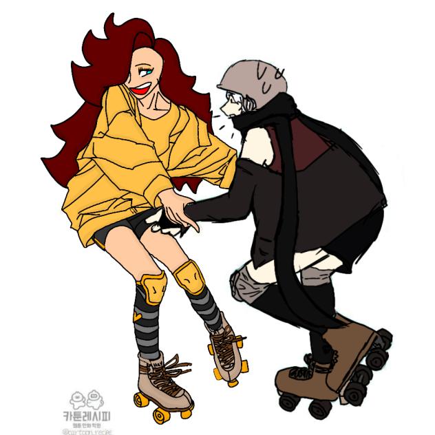 Skating collab with SYLVI3N - ibisPaint