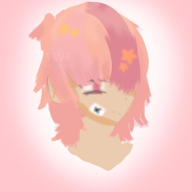 Pink haired guy - ibisPaint
