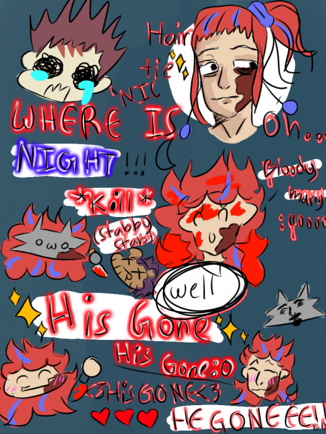 NIGHT NOOO - ibisPaint