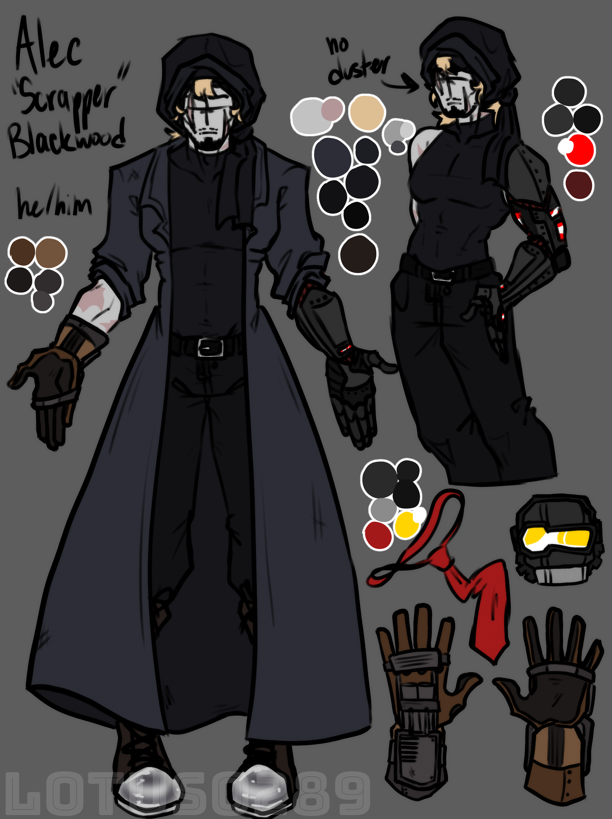 Ref Sheet for Scrapper - ibisPaint