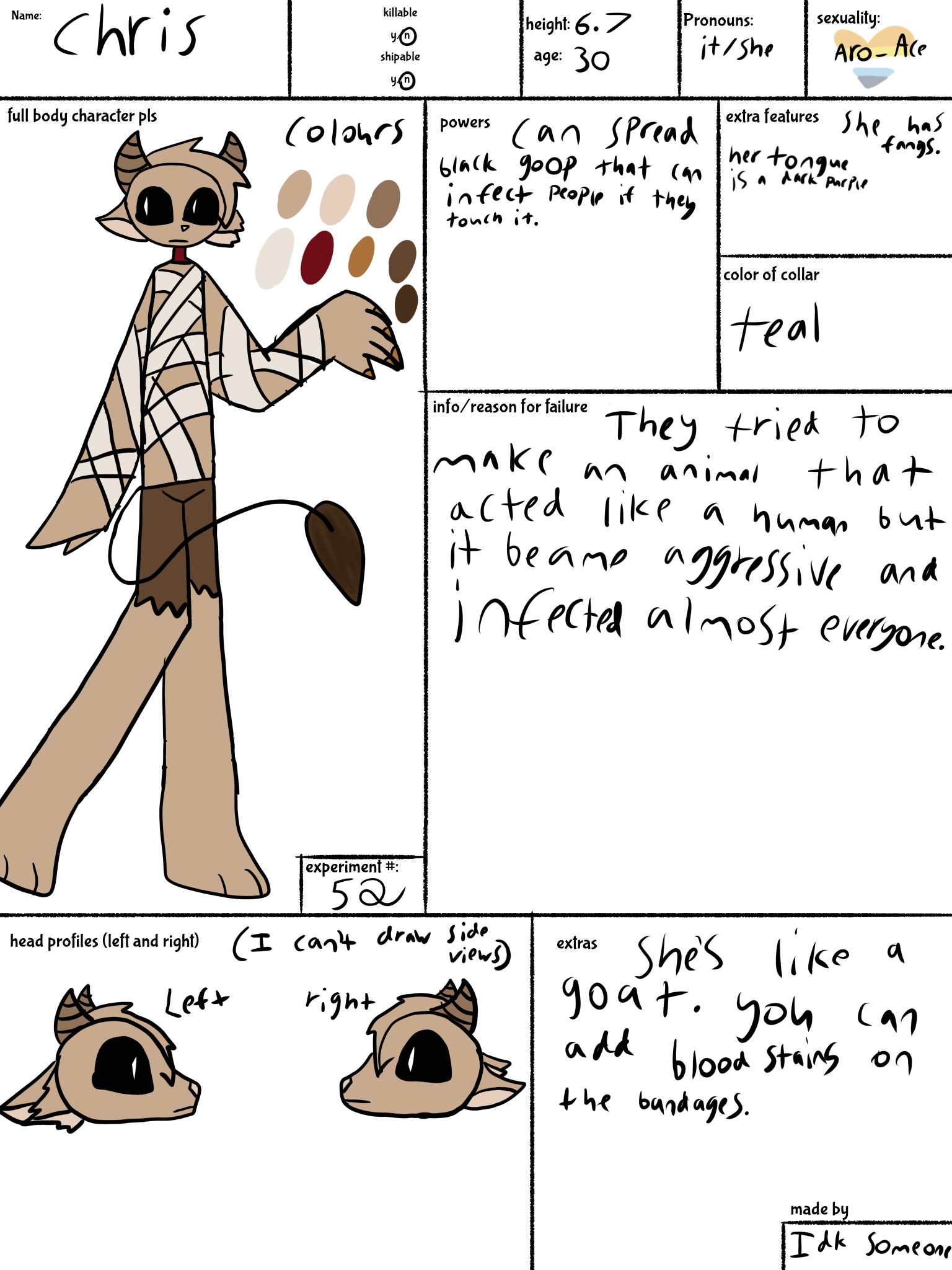 For Miyzo’s comic “The experiments” - ibisPaint