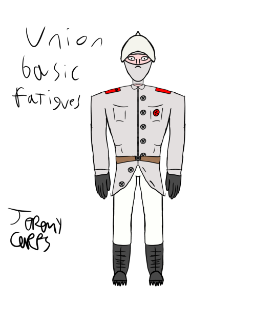 Basic Union infantry gear - ibisPaint