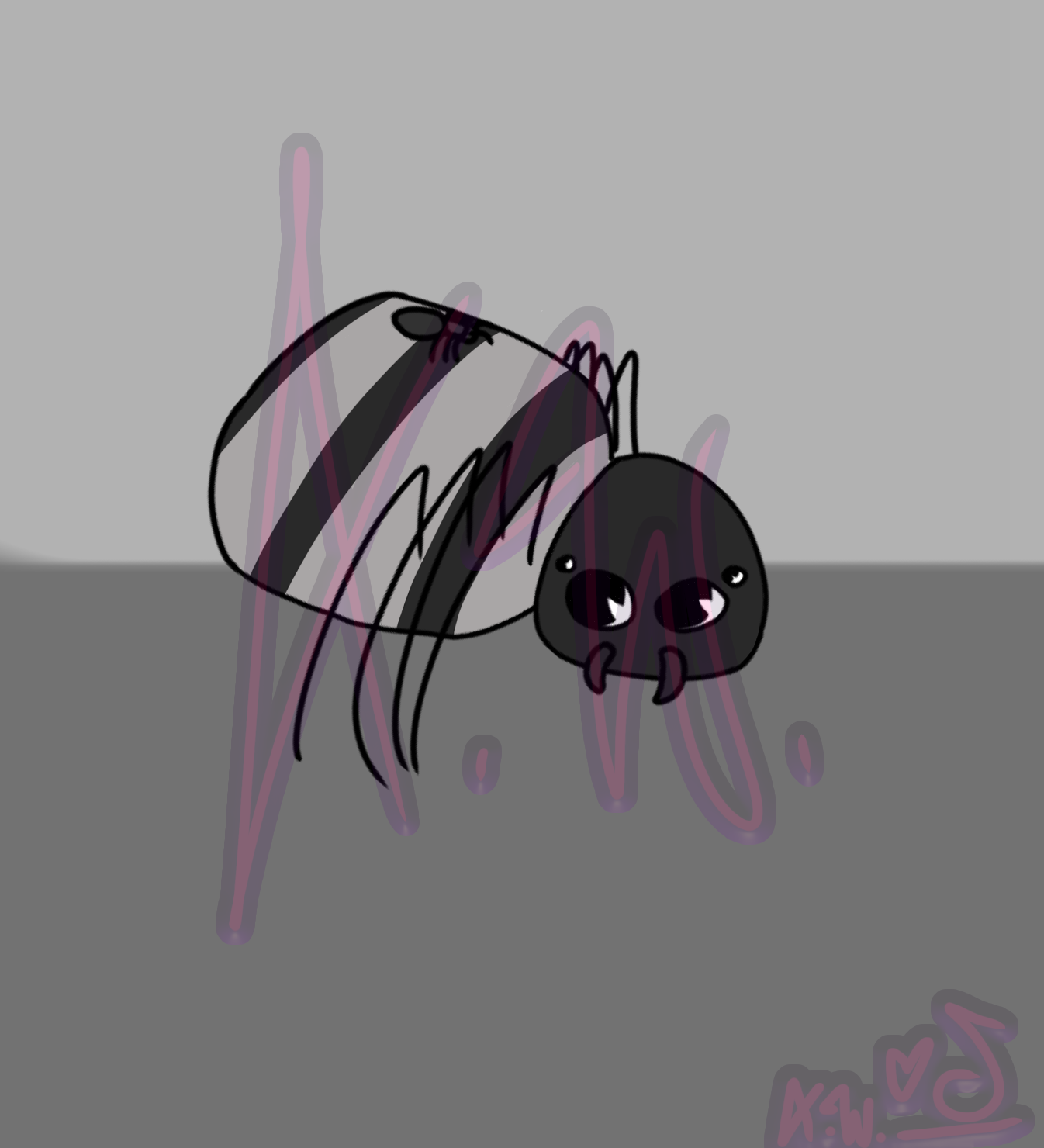 The spider and the ant [prototype] - ibisPaint