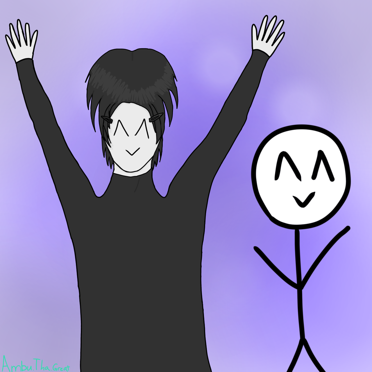 Stick figure - ibisPaint