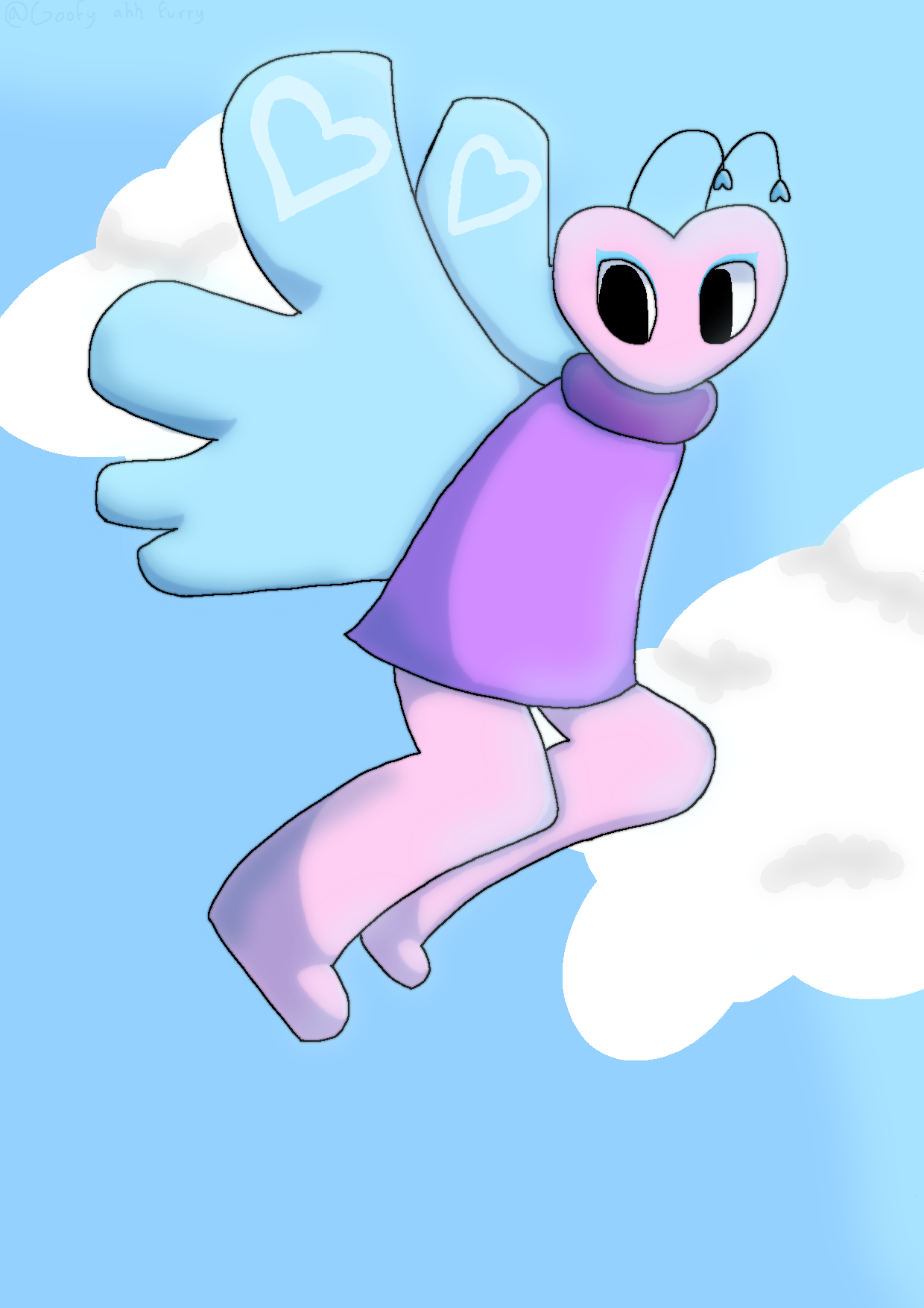Flutter, from dandy’s world - ibisPaint