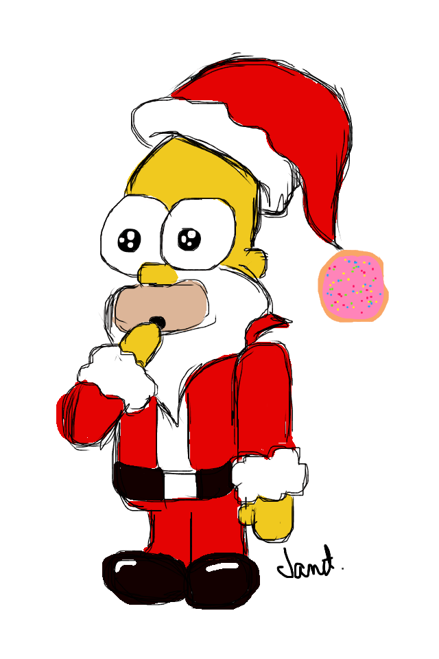 Homer Simpson - ibisPaint