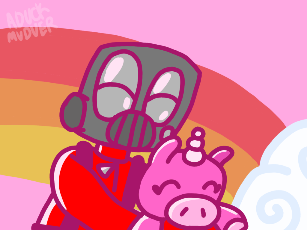 Pyro being silly- - ibisPaint