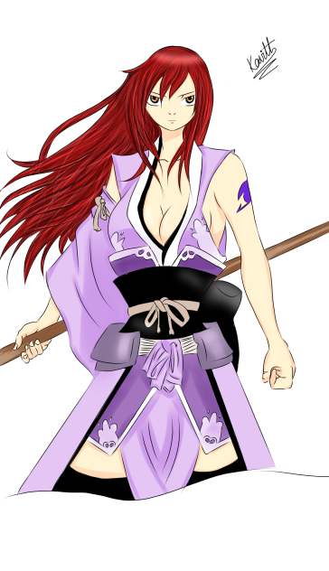 Erza Scarlet - ibisPaint