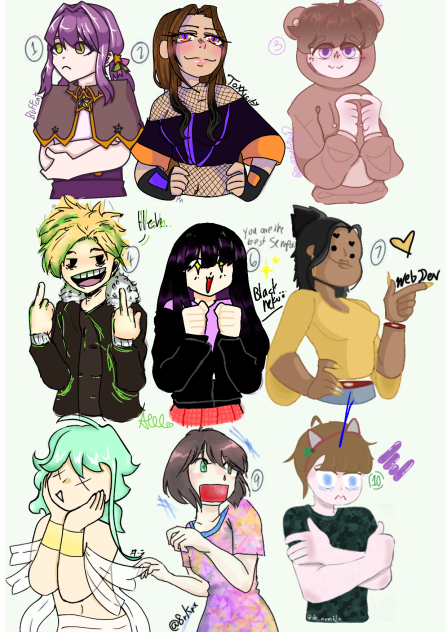 Emotions collab(strange + wild fanart) - ibisPaint