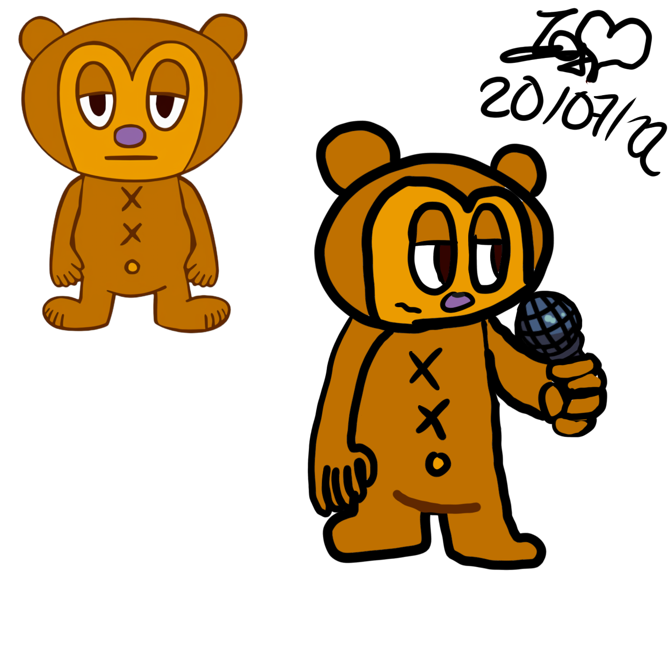 Pj Berri (PARAPPA THE RAPPER X FNF) - ibisPaint