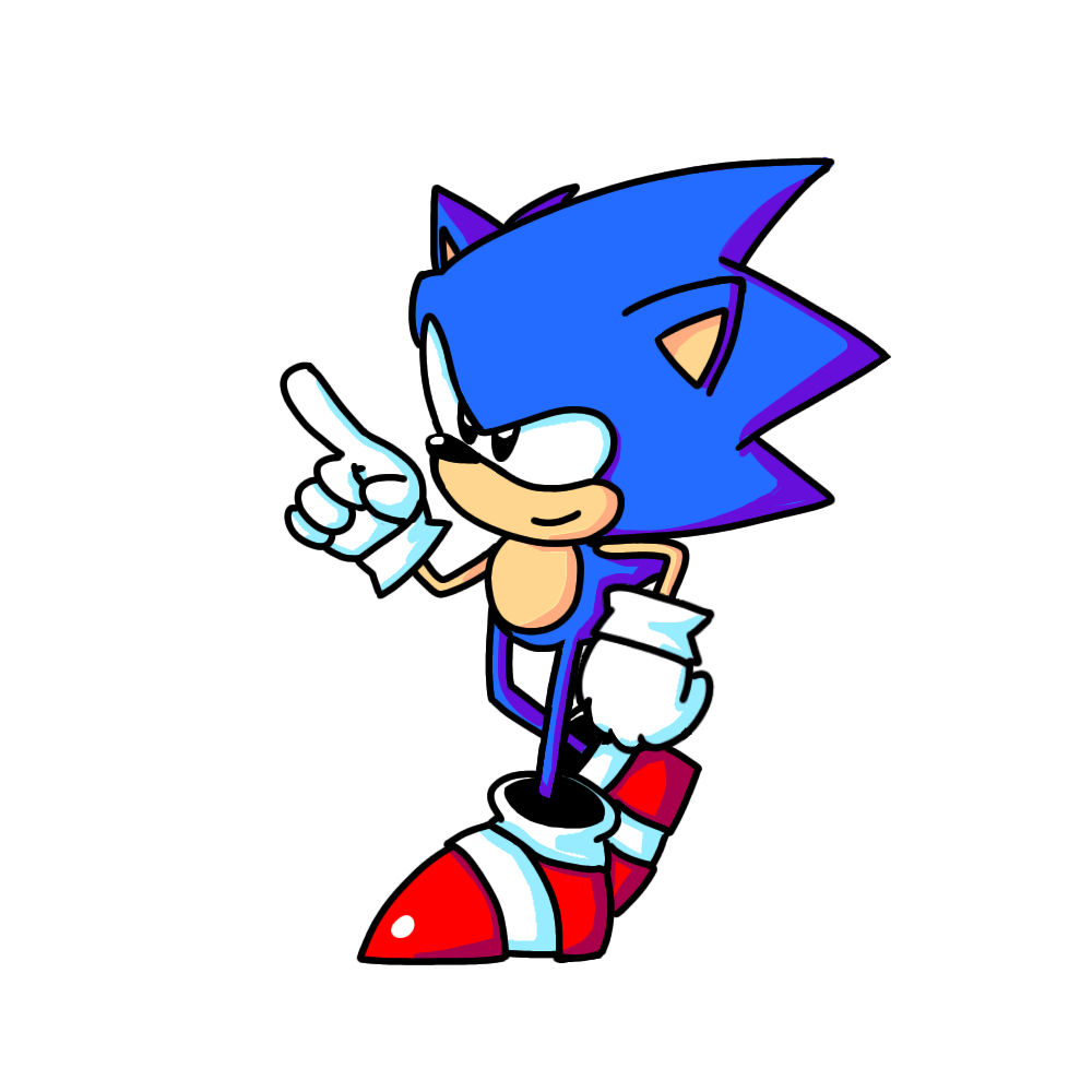 sonic - ibisPaint