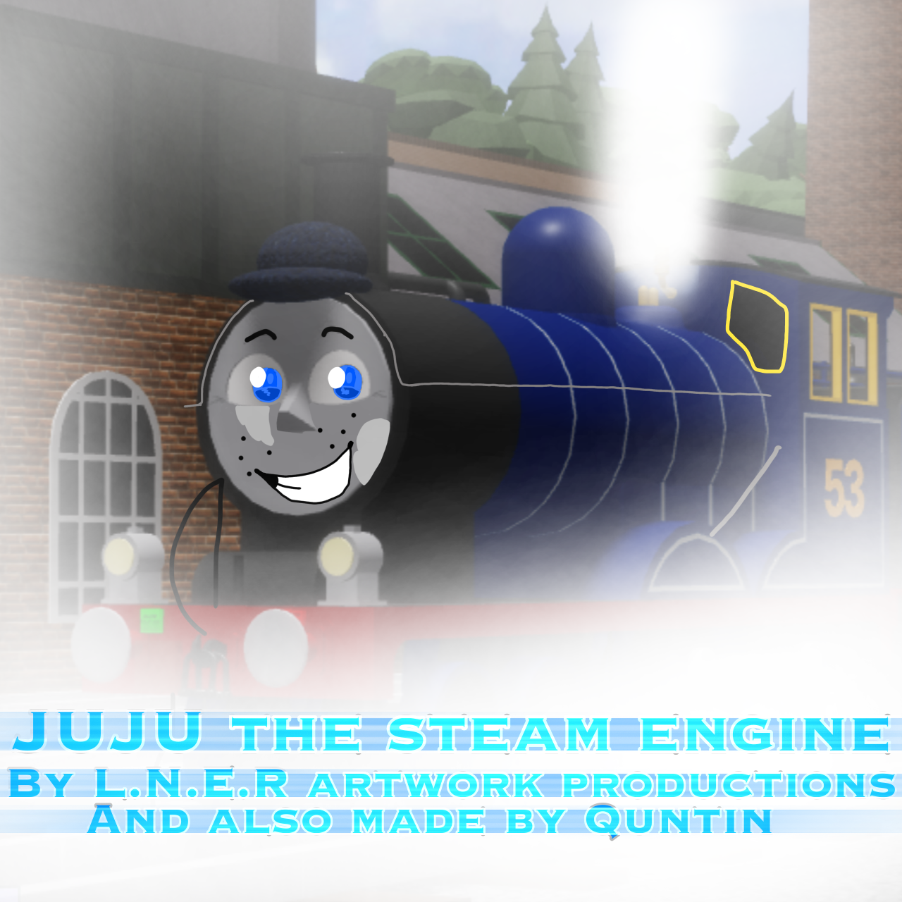 Juju the LNER 4-4-0 N.o53 - ibisPaint