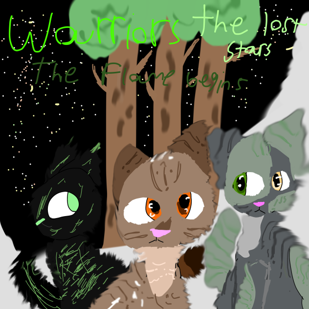 Warrior Cats, The Flame Begin(fan series - ibisPaint