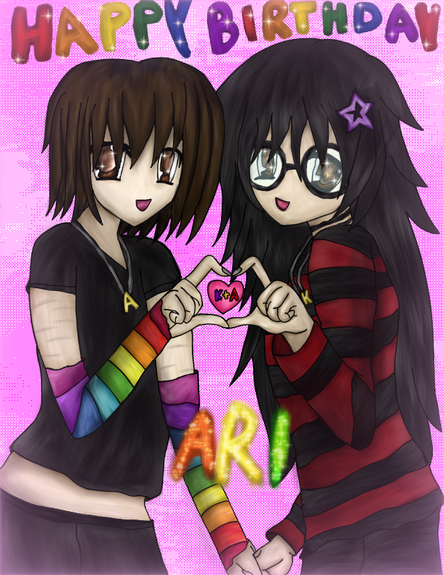 ARI'S BIRTHDAY GIFT - ibisPaint