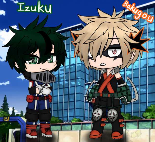 Deku and Katsuki edit - ibisPaint