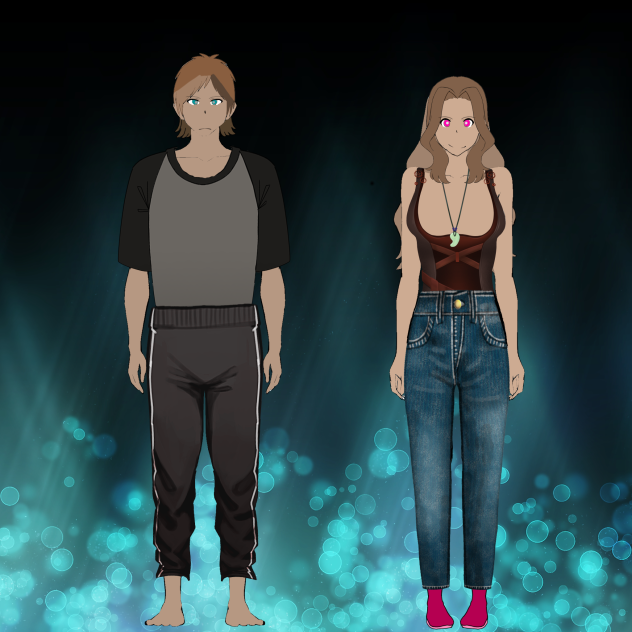 guy and girl - ibisPaint