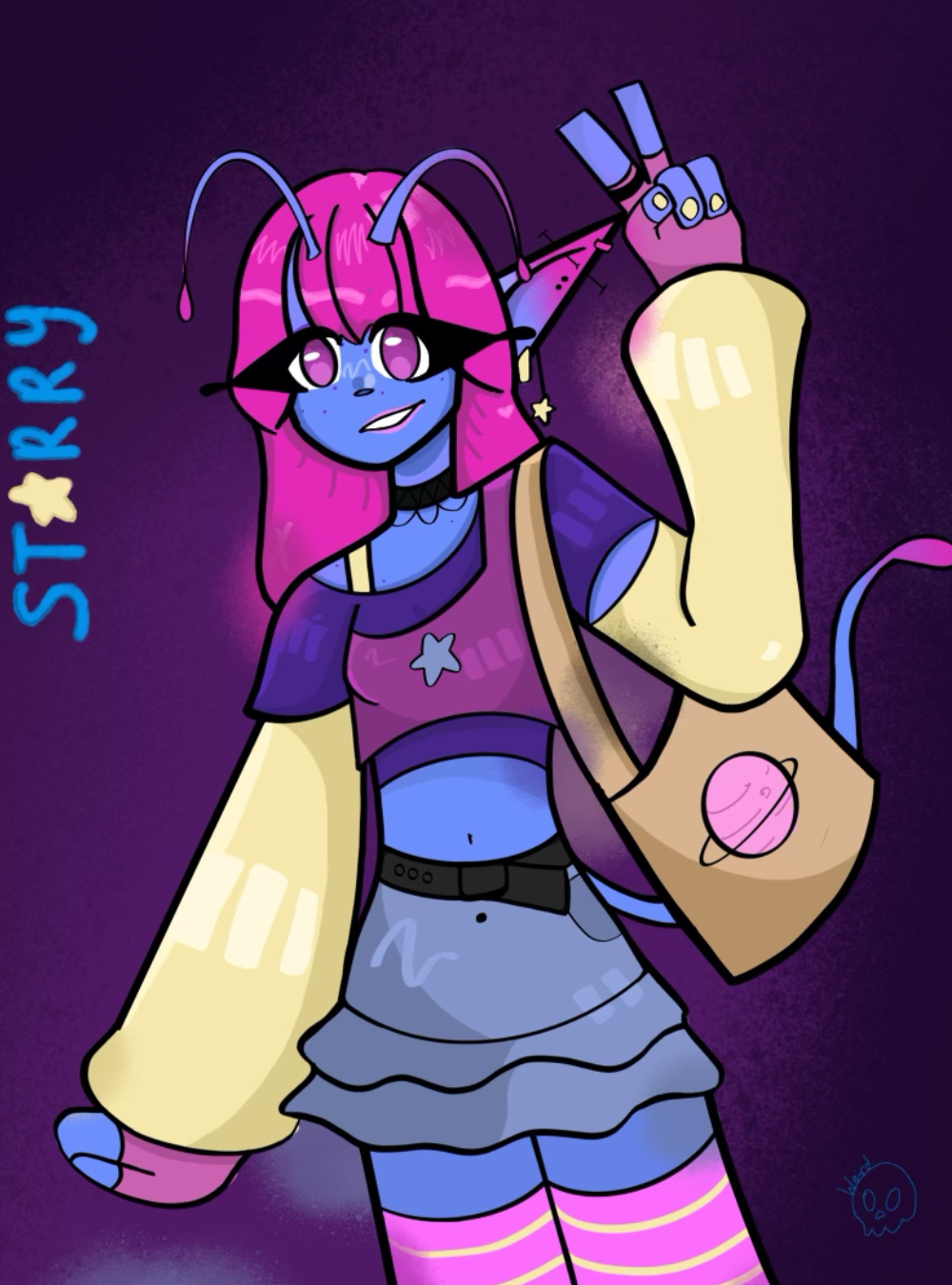 Commission for starry (name tbd) - ibisPaint