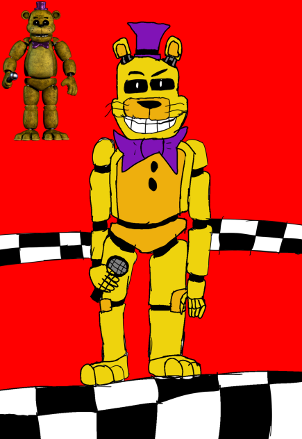 Fredbear redesign - ibisPaint