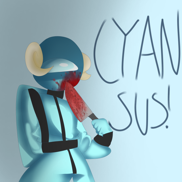 Cyan Sus! - ibisPaint